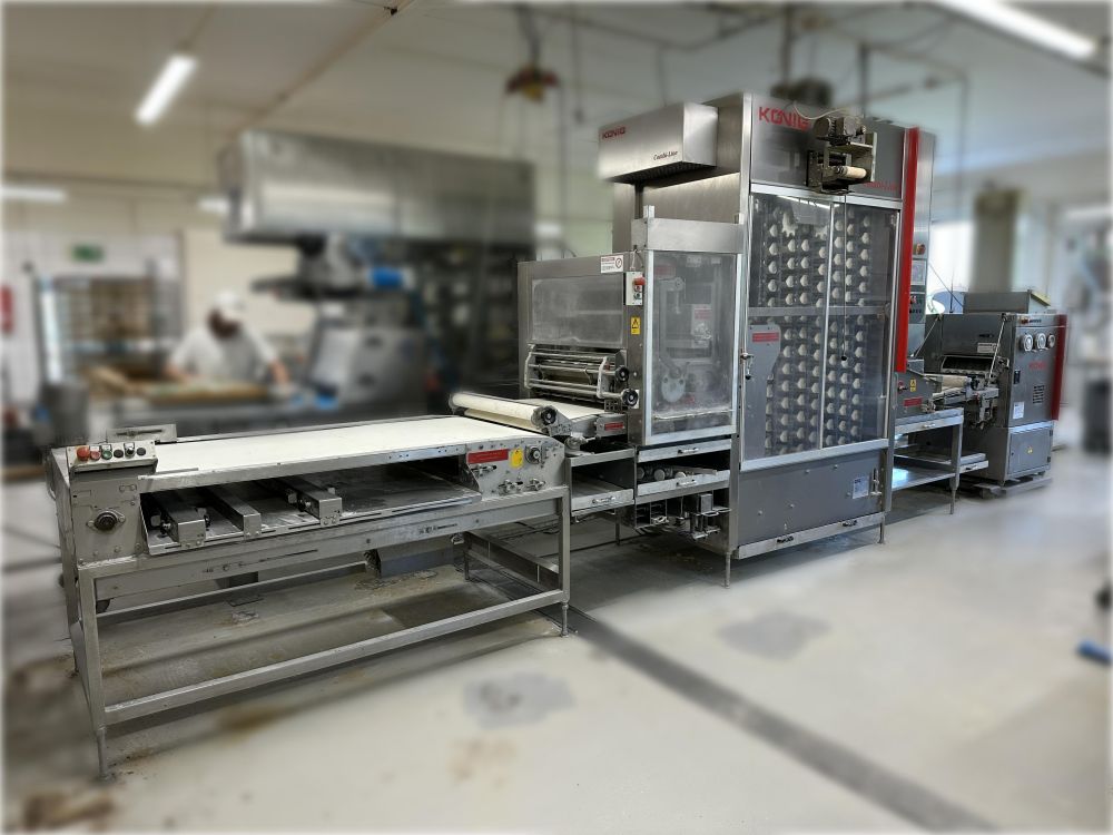 König Classic Rex Combiline 800 bread roll production line – Altuntas GmbH