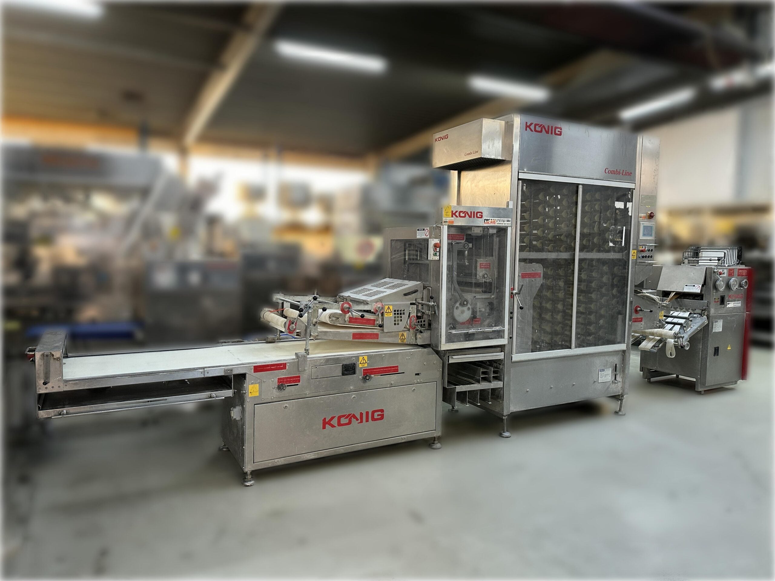 König Basic Rex II Combiline 600 bread roll production line – Altuntas GmbH
